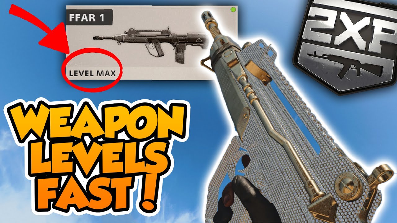 How To Level Up Guns SUPER FAST This Weekend! Fast Cold War & Warzone ...