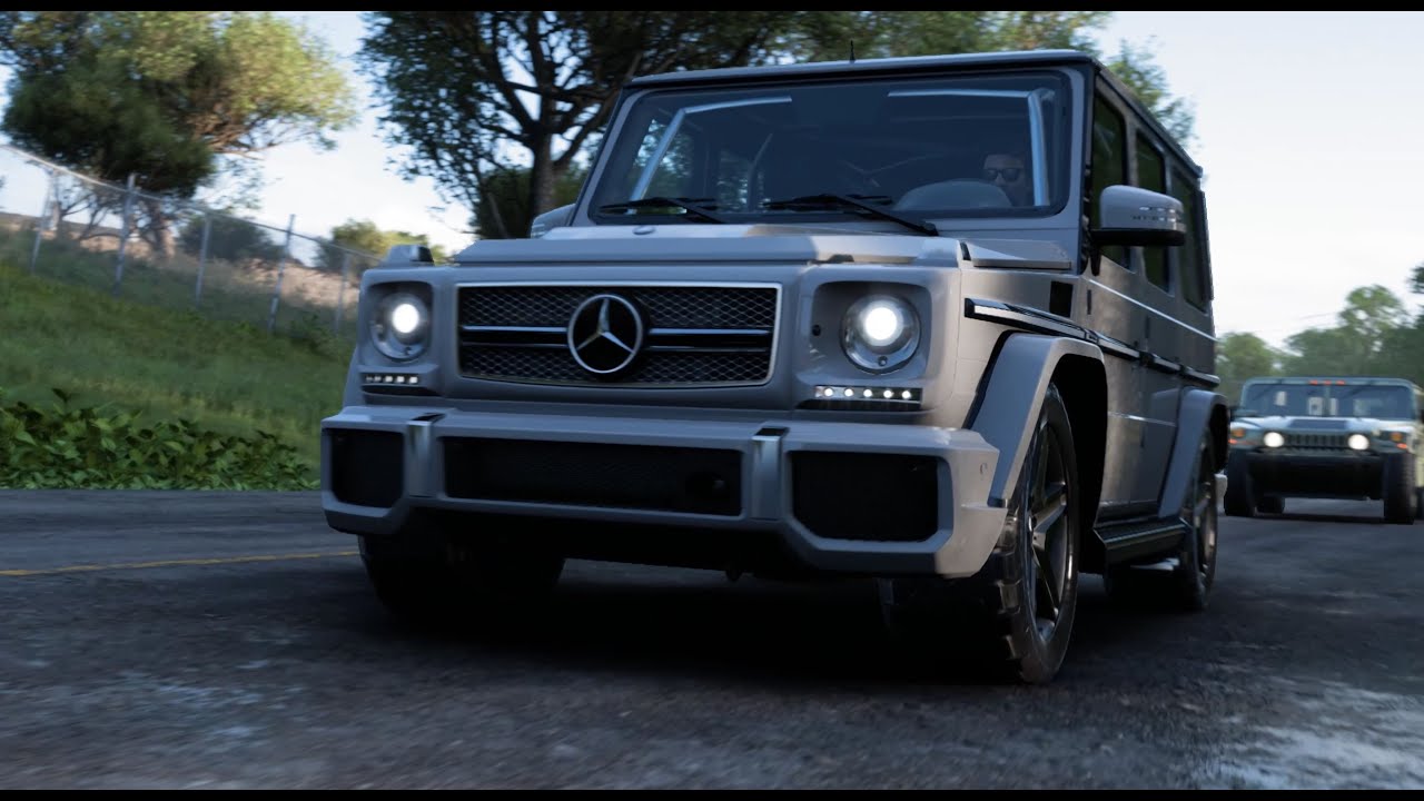 Driving 2013 Mercedes Benz G Class in Off Road Race - YouTube