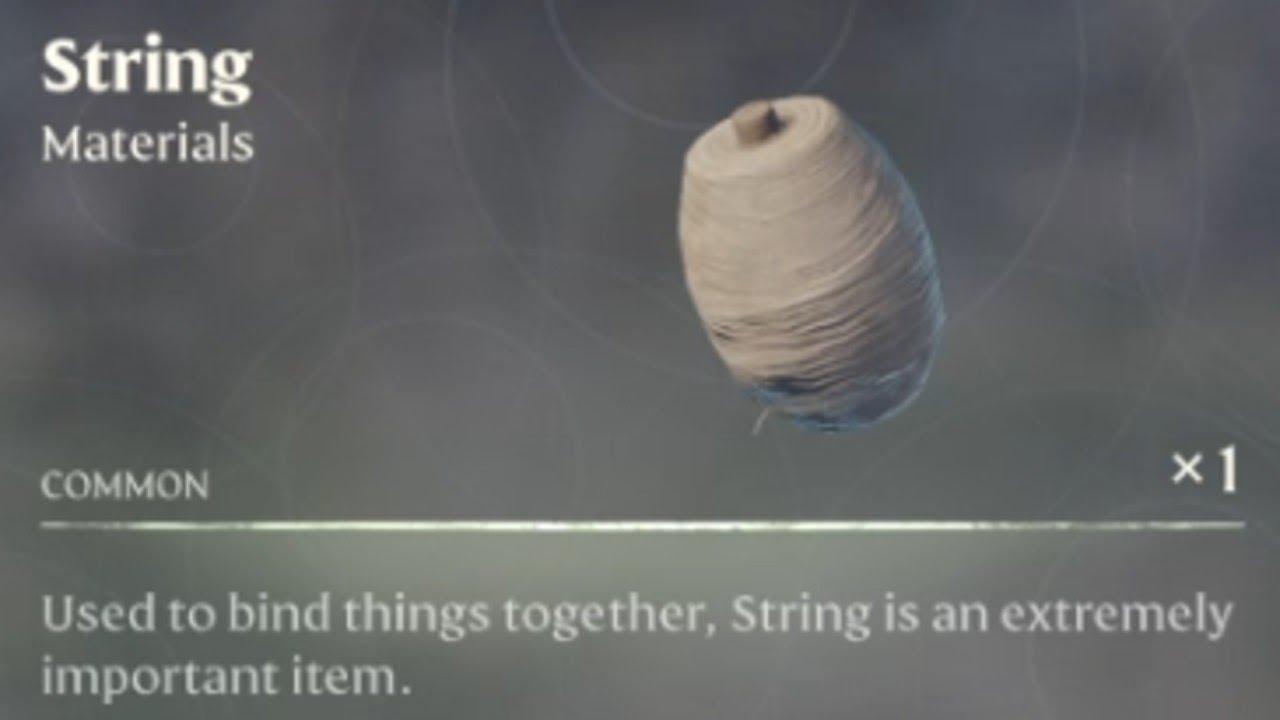 How to Make String in Enshrouded - YouTube