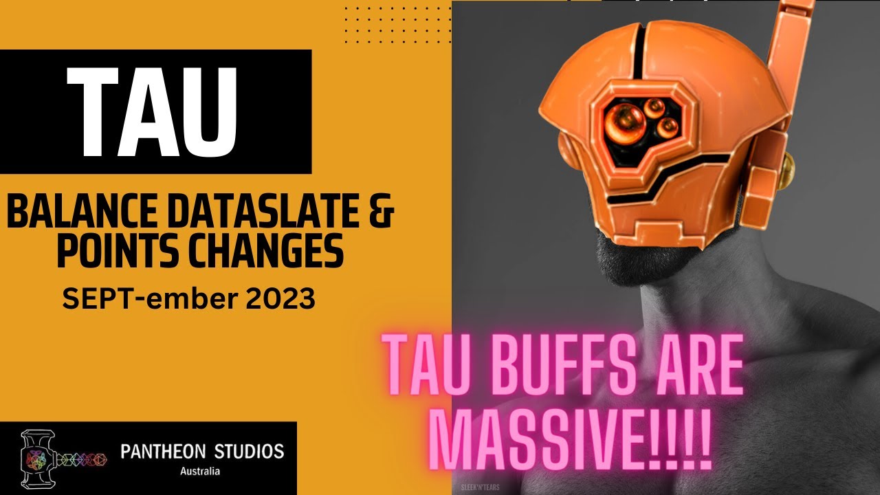 New dataslate, reviewing the changes for Tau and the wider game - YouTube