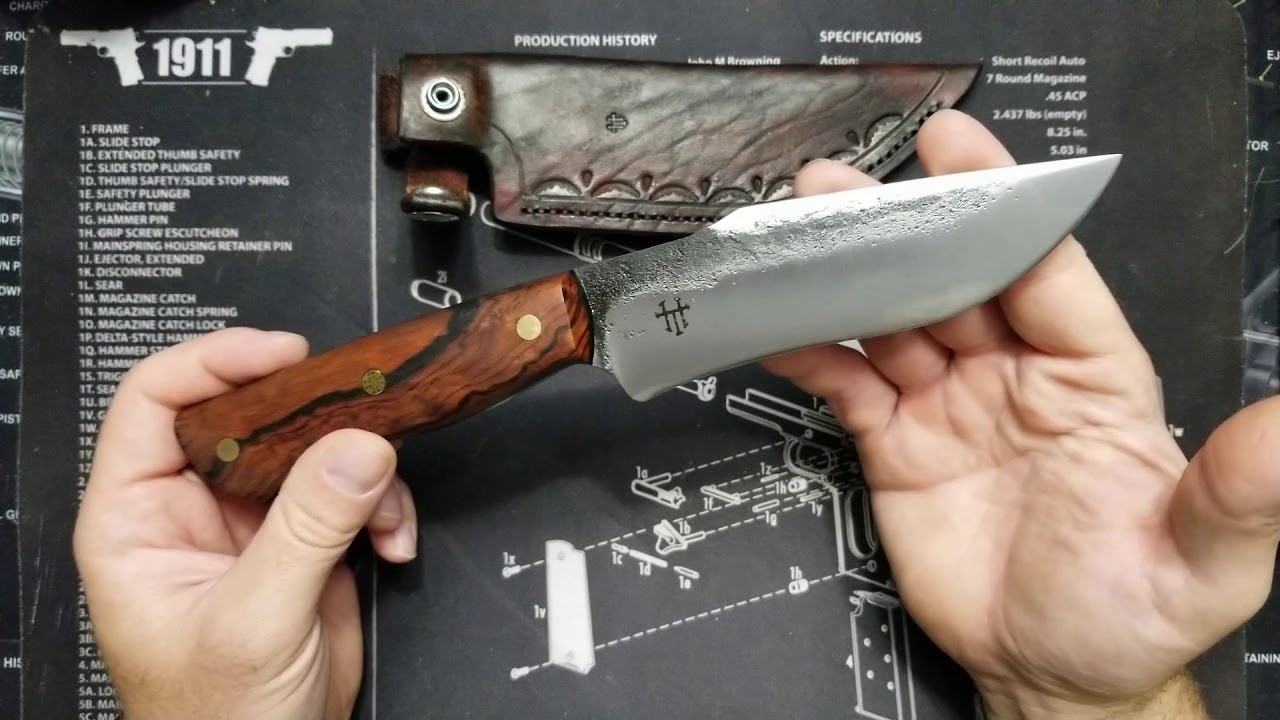 Hacker Forged Knives (first review) - YouTube