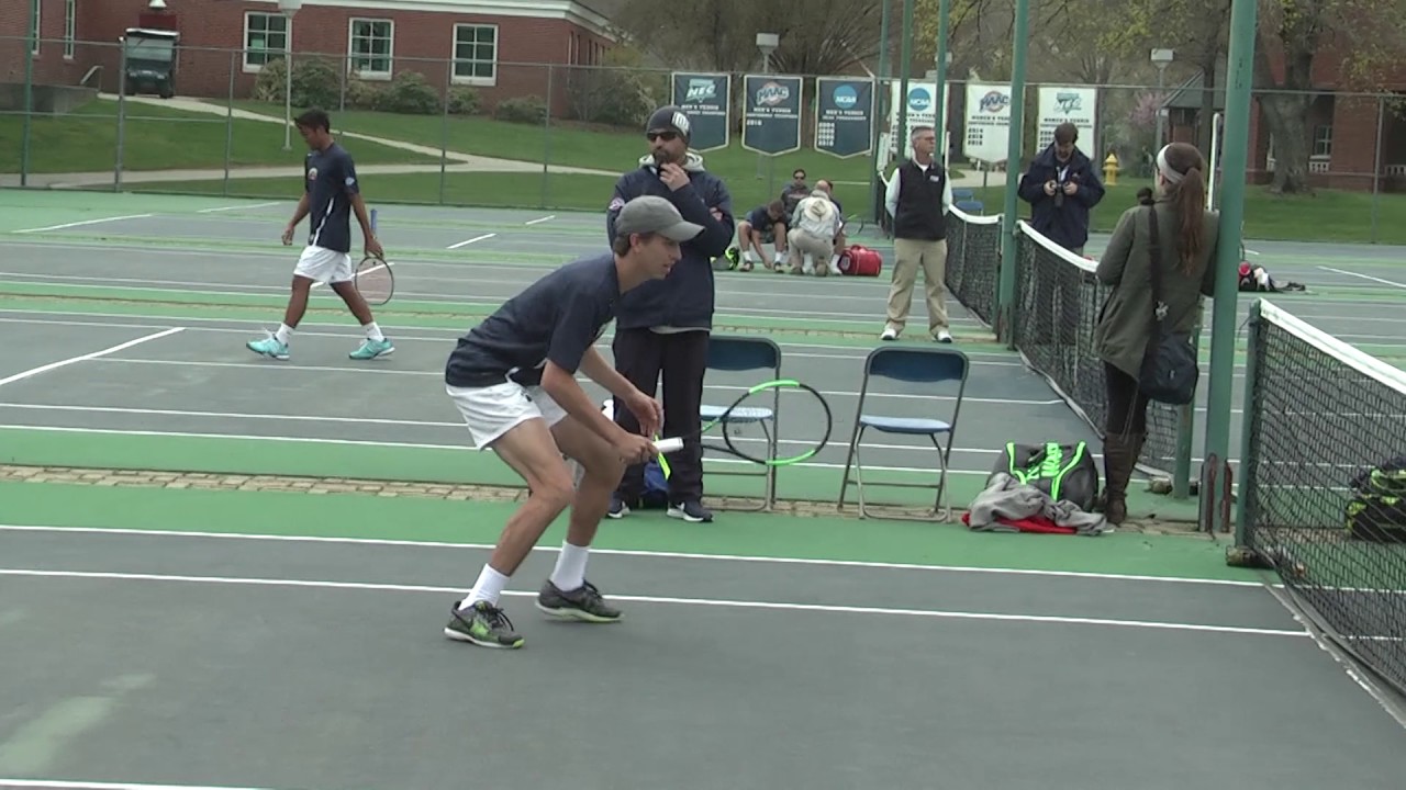 Kyle Alper leads Quinnipiac men's tennis into the MAAC Tournament - YouTube