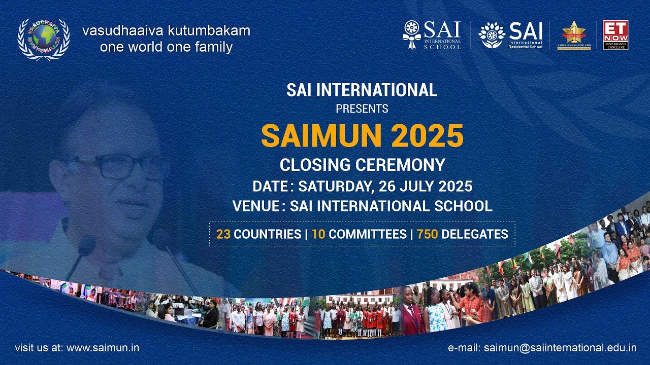 SAIMUN 2025—Closing Ceremony - YouTube