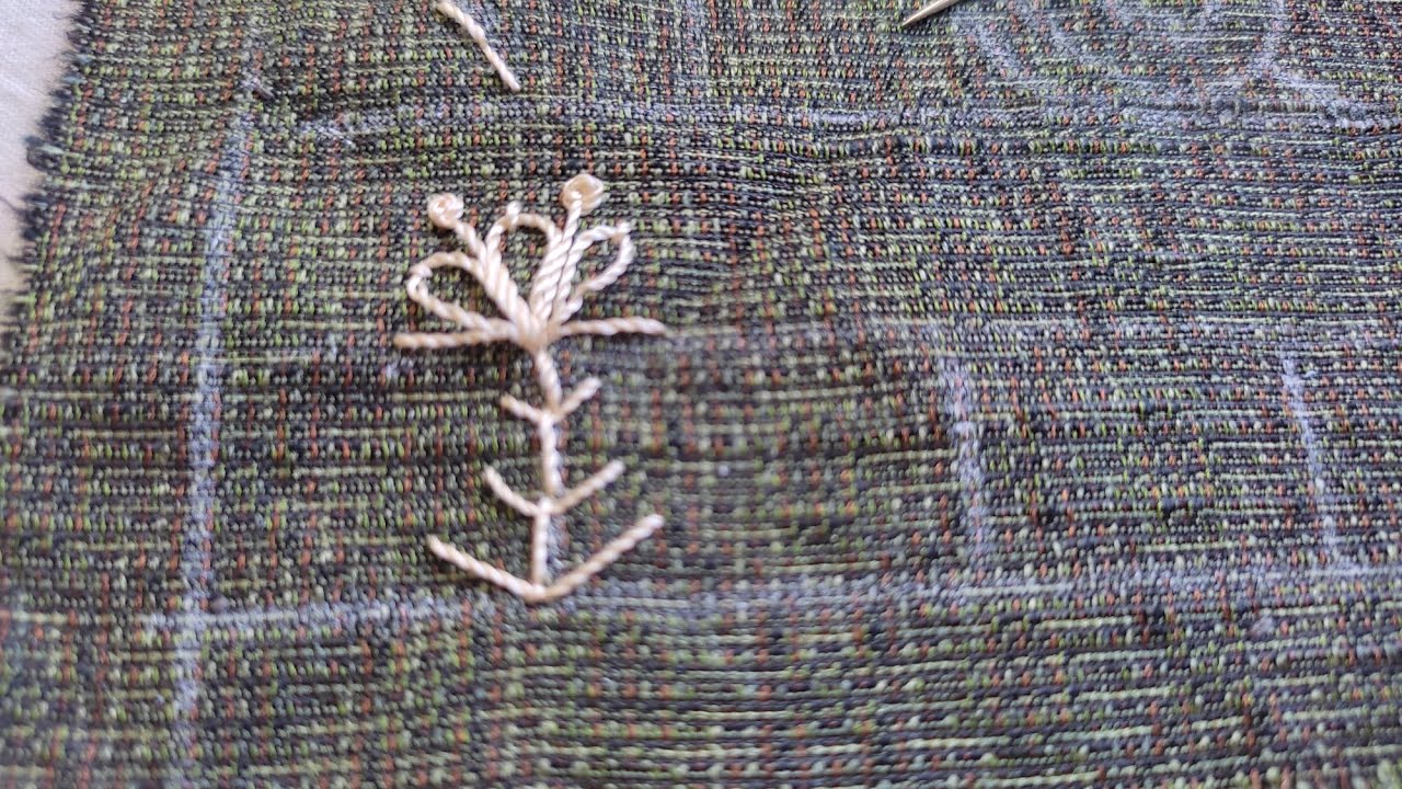 How I set up my hand embroidery sample fabric book 2 page 2-a #handmade ...