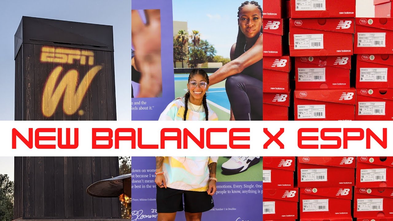 New Balance and espnW TRIP - Who did I Meet?! - YouTube