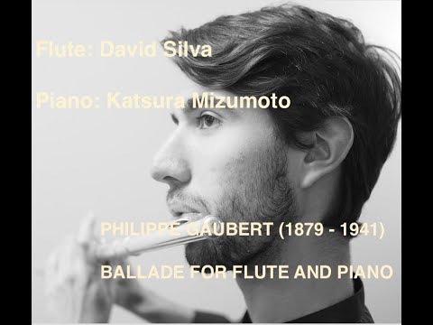 Philippe Gaubert - Ballade for Flute and Piano - YouTube