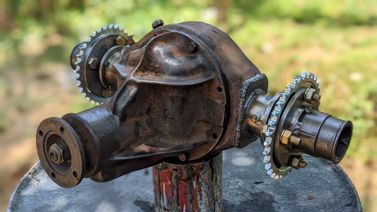 Differential convert to rear cv axle differential and making a ...
