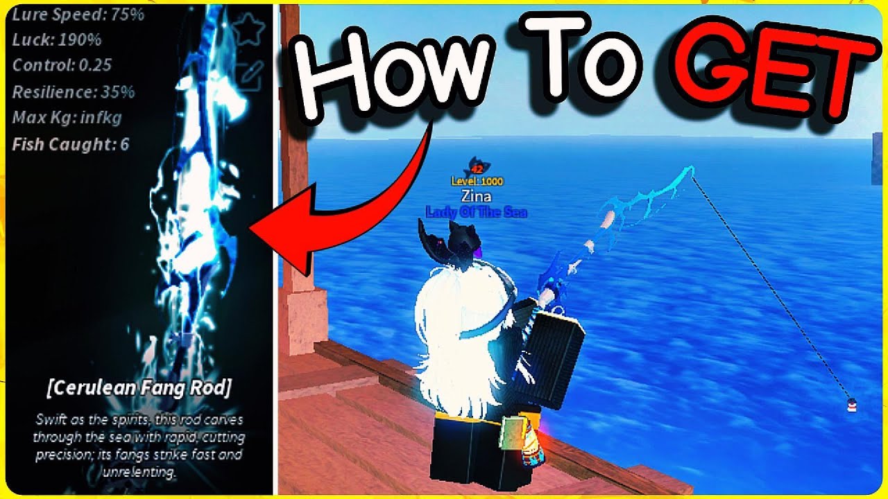 How to GET CERULEAN FANG ROD in Fisch (EASY GUIDE) - YouTube