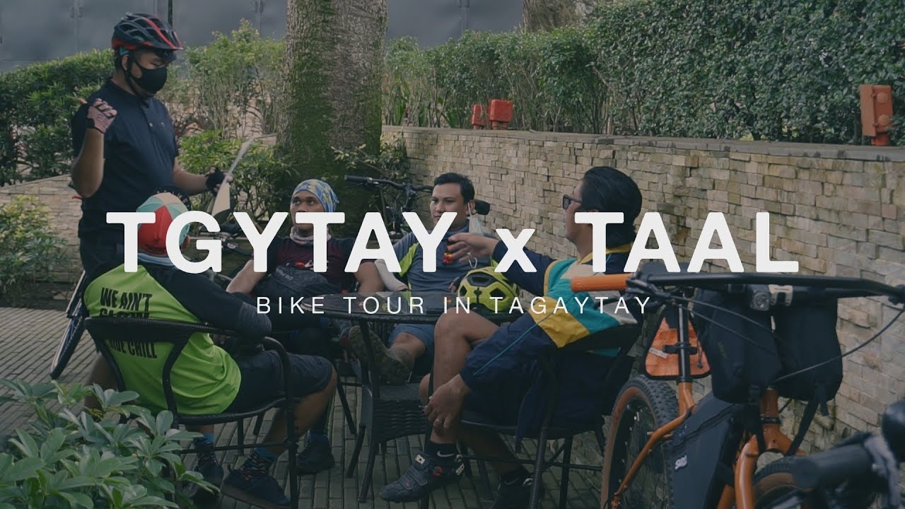 TGYTAY x TAAL - Bike Tour in Tagaytay - YouTube