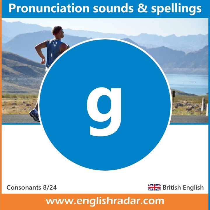 Learn English pronunciation | Consonant sound /g/ - YouTube