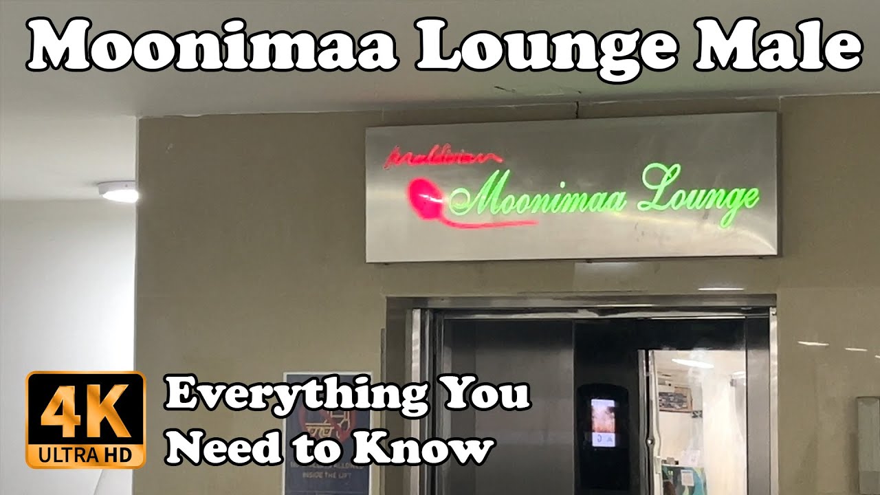 Moonimaa lounge Male Maldives Airport Everything You Need to Know in 4K ...