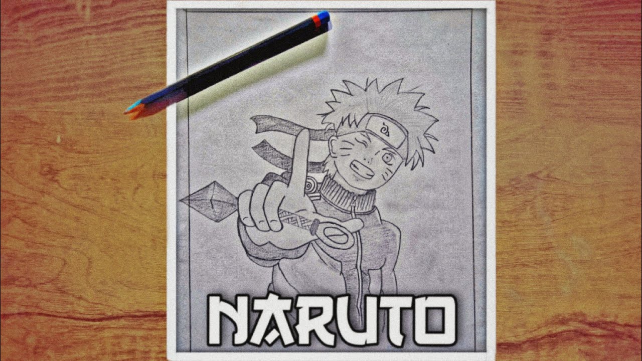 How To Make Naruto Uzumaki 🔥 Drawing || easy pencil art 💥@BSartandcraft ...