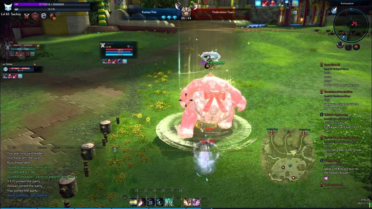 TERA - Battleground Kumasylum (As Baby Kuma) - YouTube
