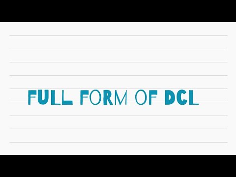 full form of DCL | #AswathyAccademy #dcl #DCL #full_forms #Fullforms ...