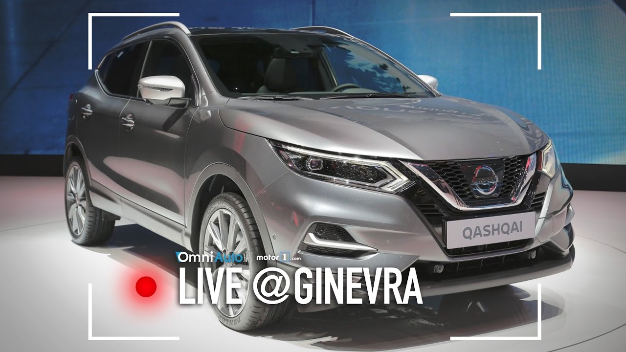 Nissan Qashqai restyling | Salone di Ginevra 2017 - YouTube