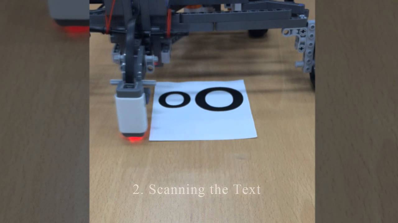 Lego Mindstorm OCR - UNIST engineering programming class - YouTube