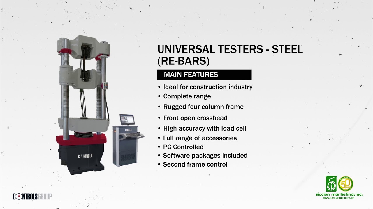 SMI GROUP - Materials Testing Equipment - YouTube