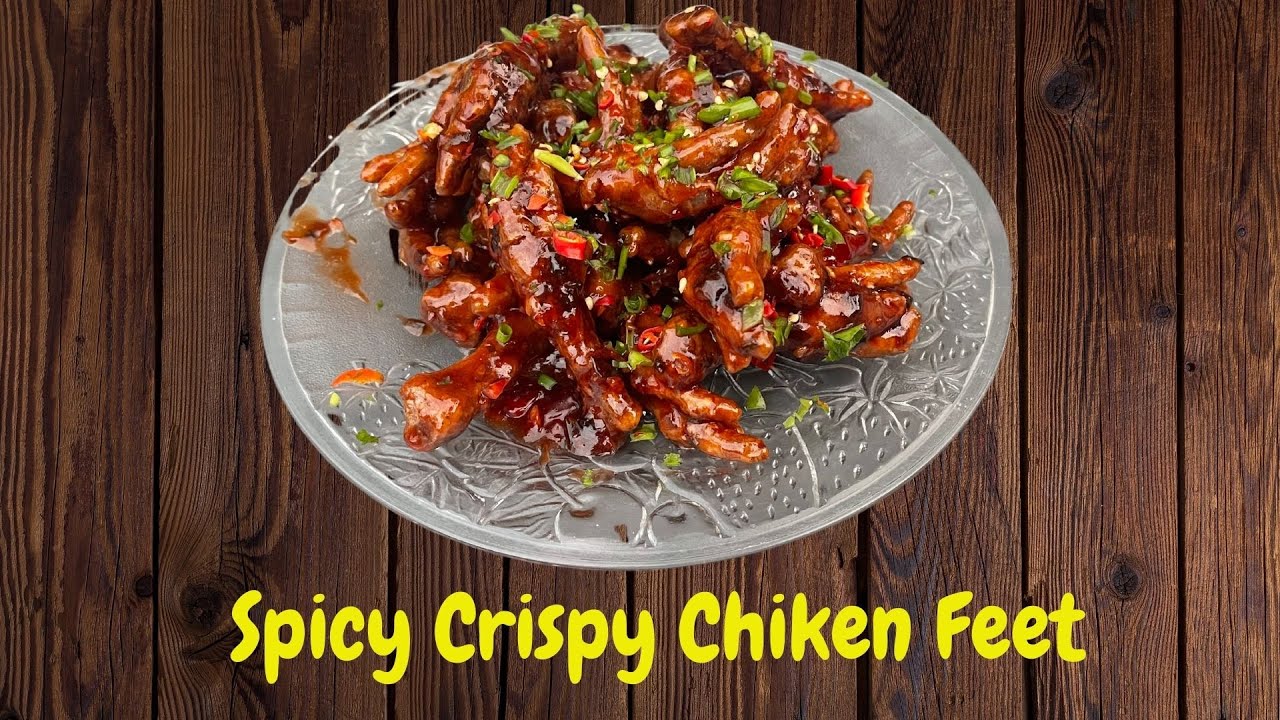 Sweet and Spicy Crispy Chicken Feet | Panlasang Pinoy - YouTube
