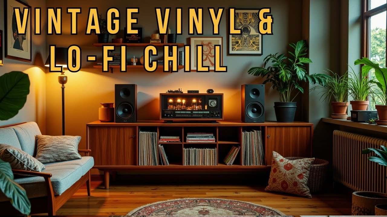 Vintage Vinyl & Lo-Fi Chill Music Playlist for a Cozy Evening - YouTube