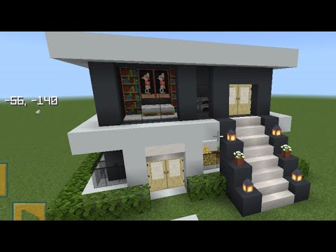 Minecraft⚒️: How To Build Modren Tutorial House In Crafting And ...
