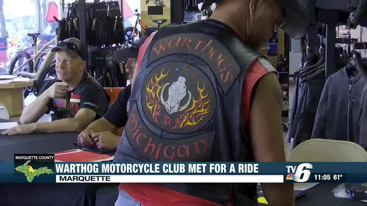 Marquette Chapter of the Warthog Motorcycle Club met for annual ride ...