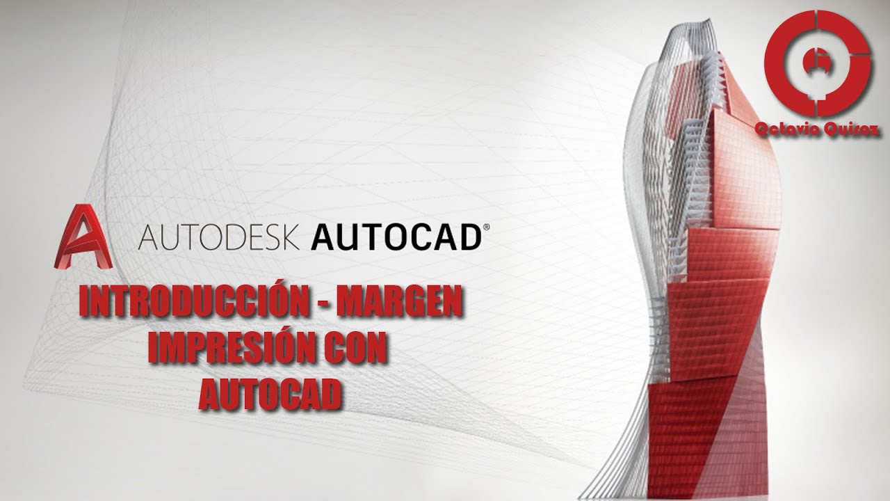 Margen e Impresión con AutoCAD - Introducción - YouTube