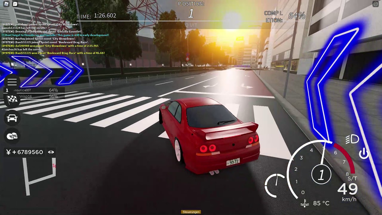 Nissan Skyline GTR R33 VS R34 | Midnight Racing: Tokio - YouTube