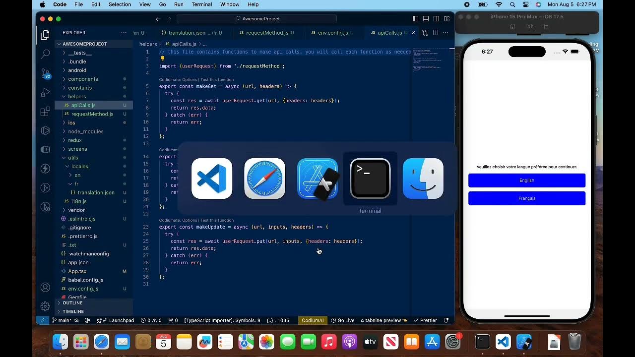 Supports For Multilingual Functionality Reactnative Appdevelopment Mobiledevelopment