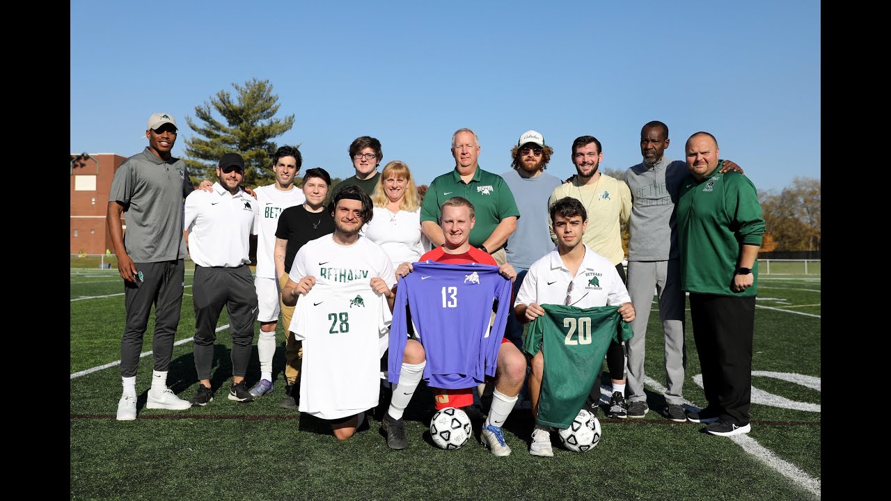 Bethany College Men's Soccer vs W&J Senior Day 2022 - YouTube