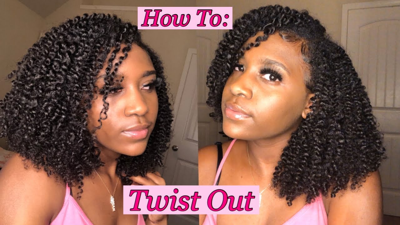 I Finally Mastered My Twist Out! 😍 | How To Two Strand Twist Out (Part ...