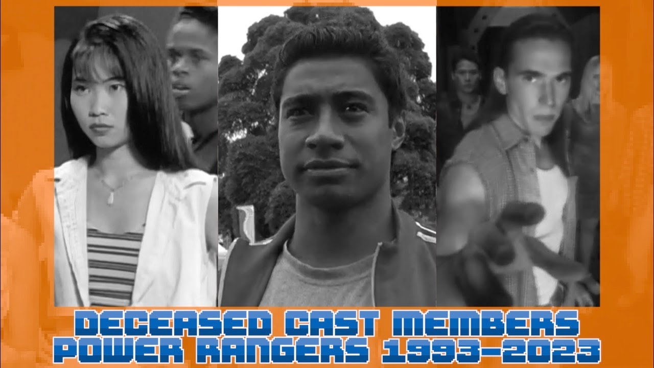 Deceased POWER RANGERS Cast Members (1993-2023) | Henshinformation ...