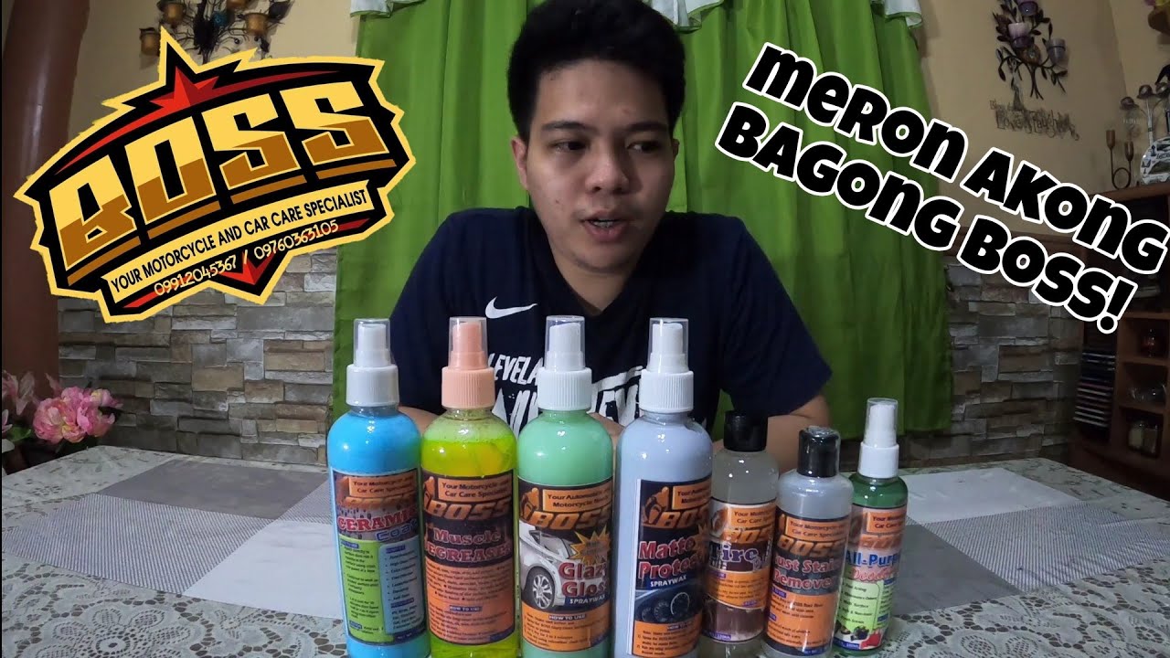 BOSS Spray Wax - YouTube