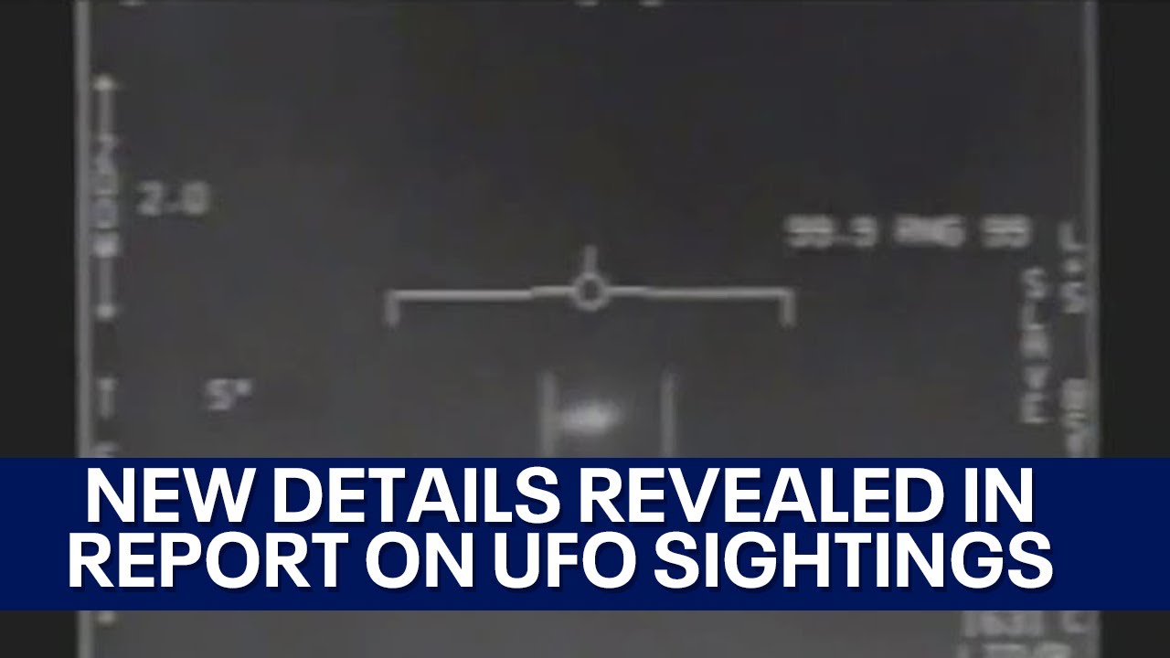 U.S. Government releases report on UFO sightings - YouTube