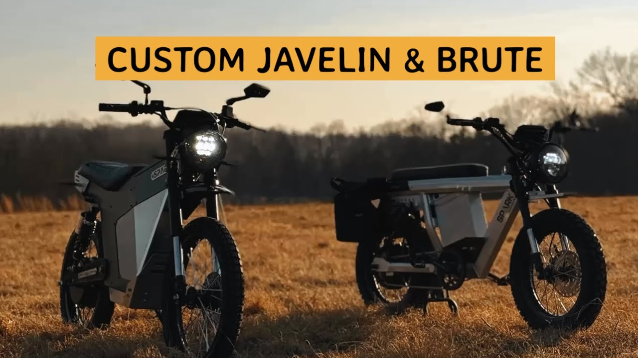 Custom Javelin & Brute from Spark Cycleworks: Army Green - YouTube