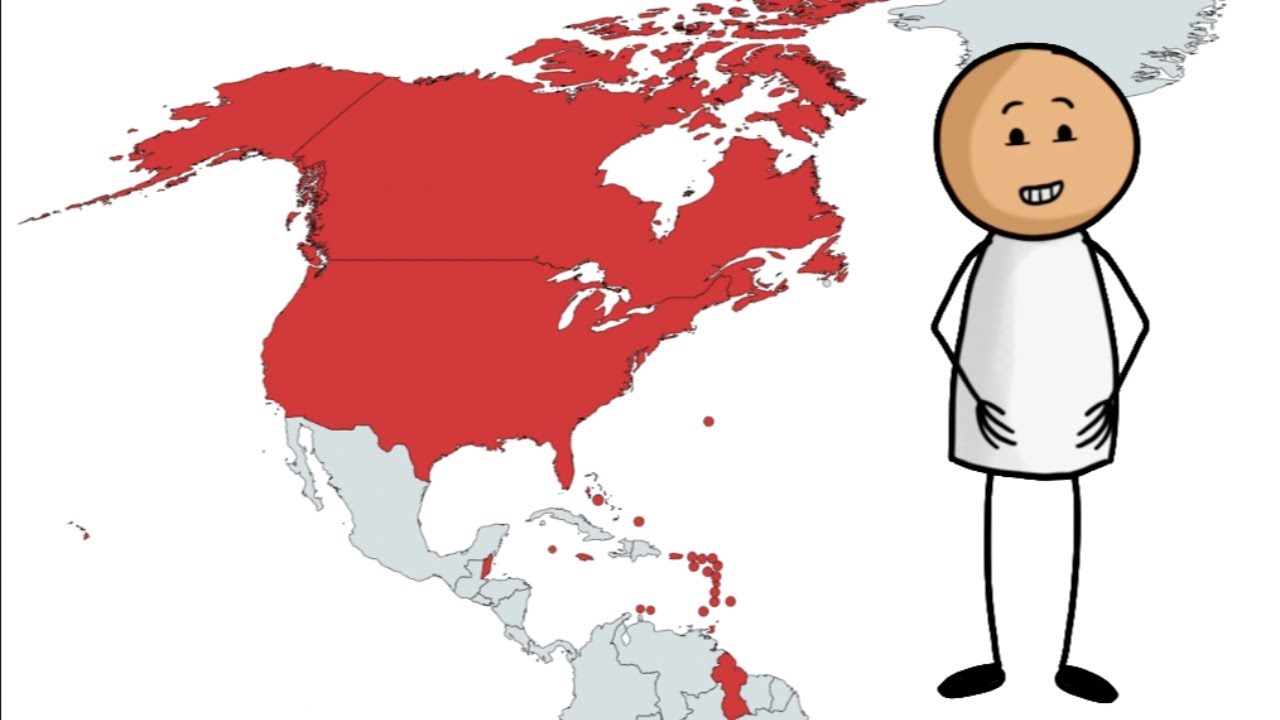 The Geography of Anglo-America. - YouTube