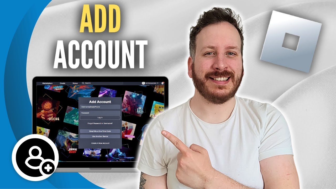 How To Add Another Account On Roblox - YouTube