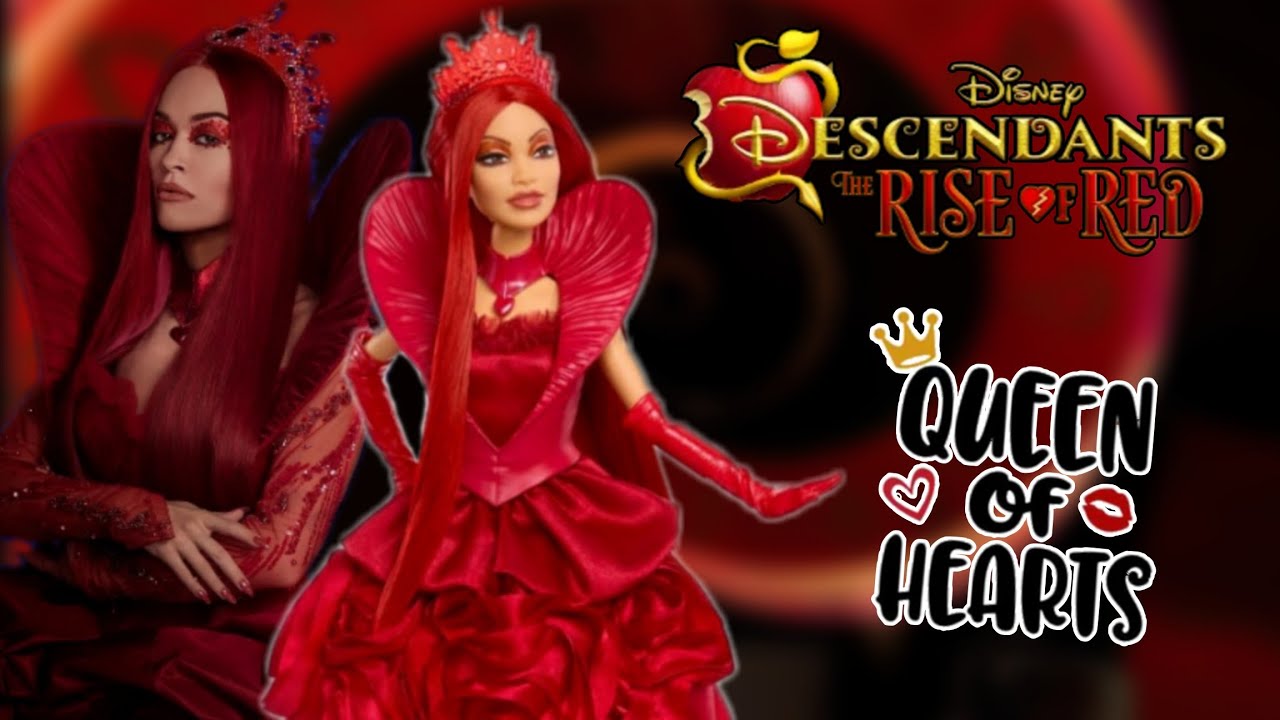 Disney Descendants the Rise of Red Queen of Hearts doll review ️♦️🃏 ...