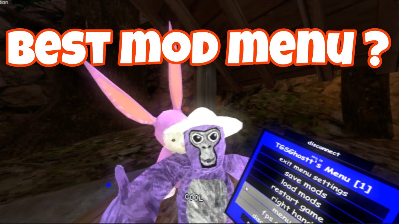 Best Gorilla tag Mod menu ?!?!?!?! TGSGhost Menu - YouTube