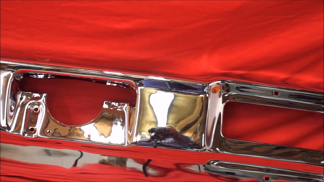 1968 GTO Bumper - YouTube