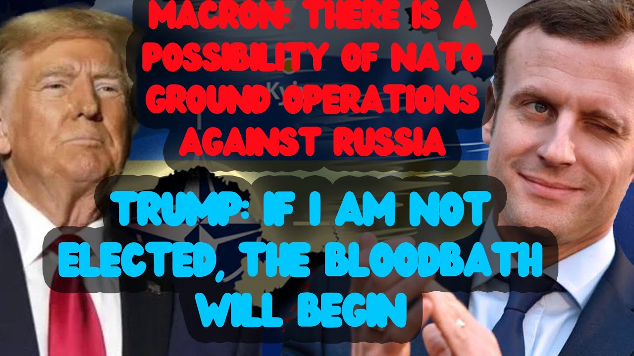 The most important words of Donald Trump and Emmanuel Macron # ...