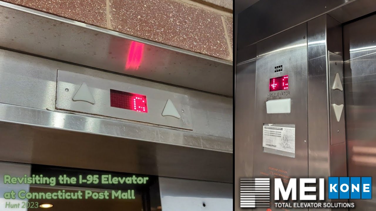 I-95 Elevator checkup! KONE Hydraulic Elevator, CT Post Mall, Milford ...
