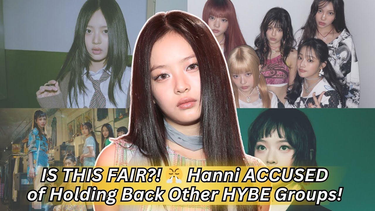 Hanni is being accused of holding back other Hybe groups | Is that fair ...