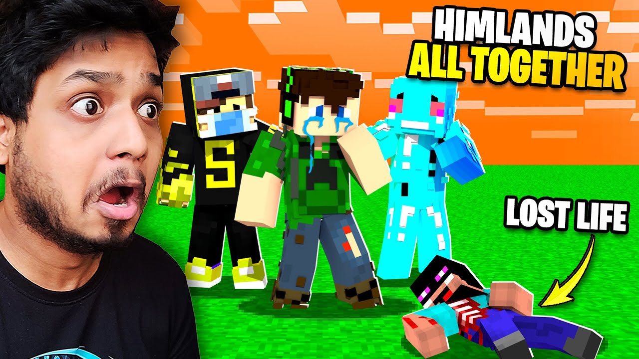 HIMLANDS GANG ASSEMBLE BEGINS BUT.. - Minecraft Himlands - Day 64 (S3 ...