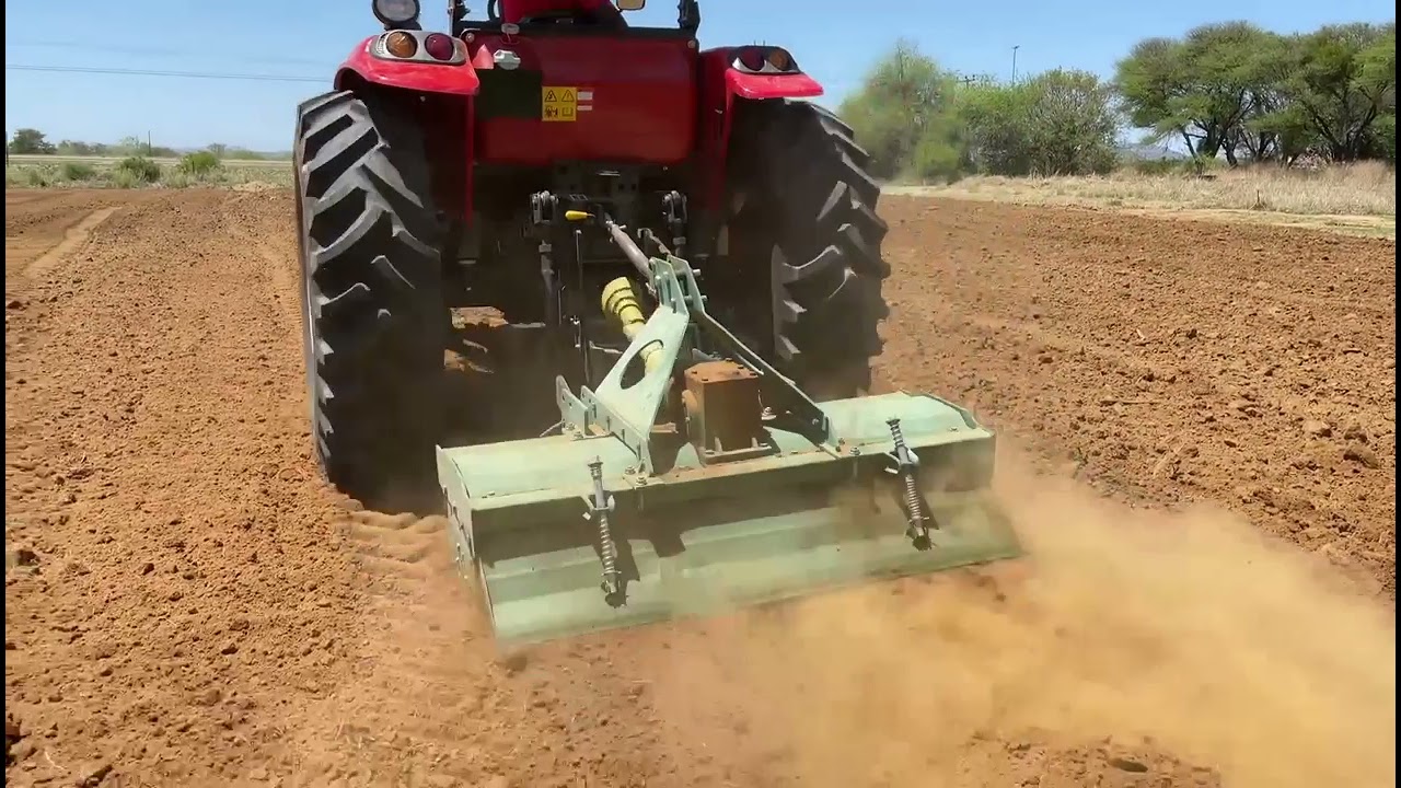 New YTO Bhero Tractor | Farm Demo South East District, Botswana - YouTube