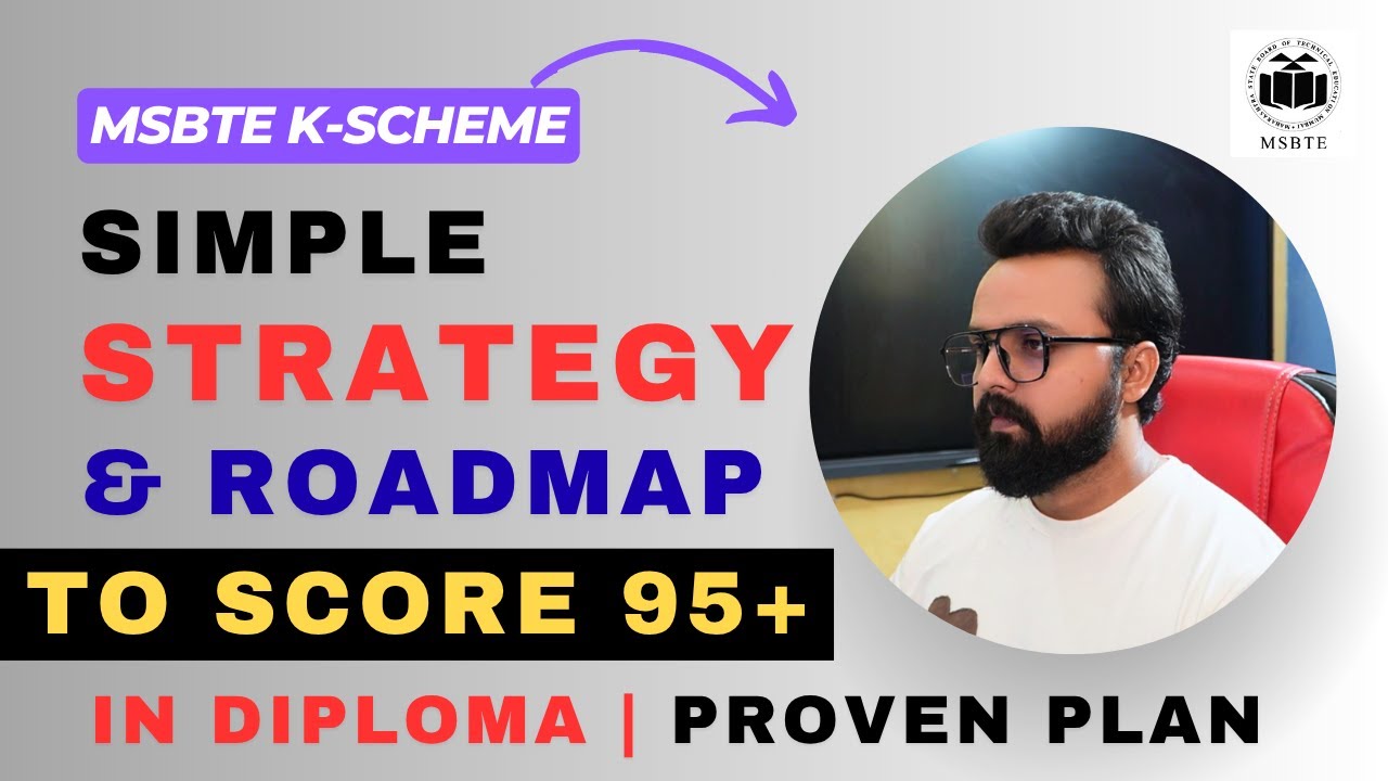 ⚡This 5P Plan Will Change Your MSBTE Result | Toppers' Secret Strategy ...