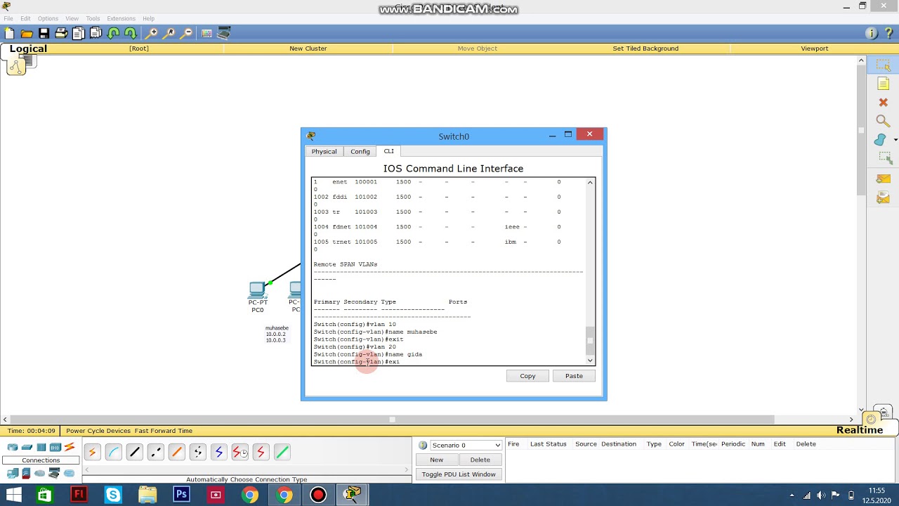 Cisco Packet Tracer Student Vlan Yapılandırılması - YouTube