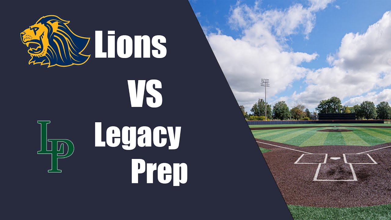 Logos Prep VS Legacy Prep Baseball - April 5th, 2024 - YouTube