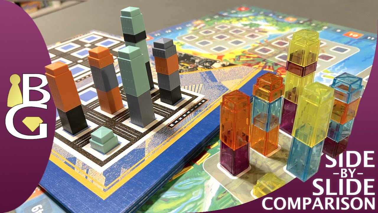Manhattan — Side-by-Slide Board Game Comparison 👥 - YouTube