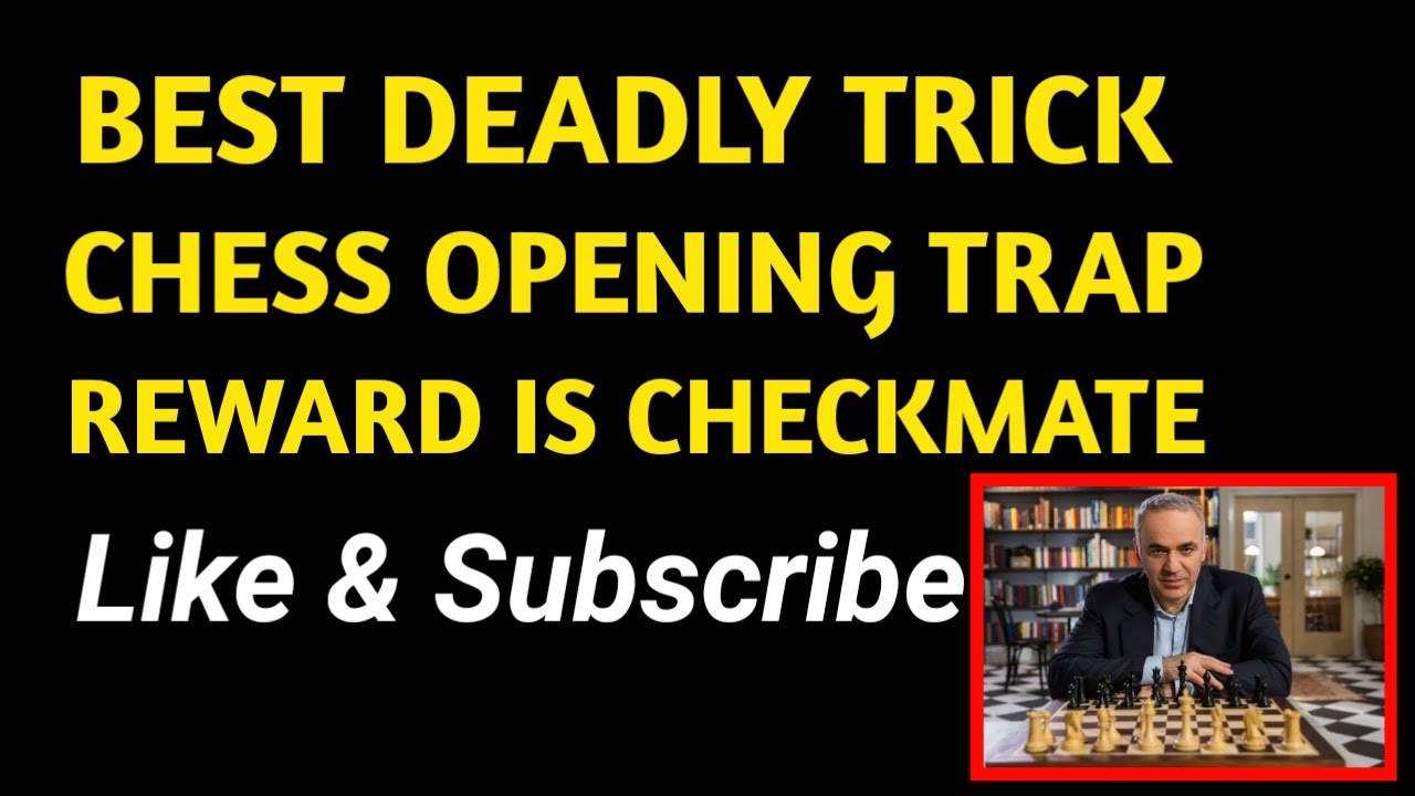 Best Deadly Chess Trap For White pieces || Deadly Gambit full Chess ...