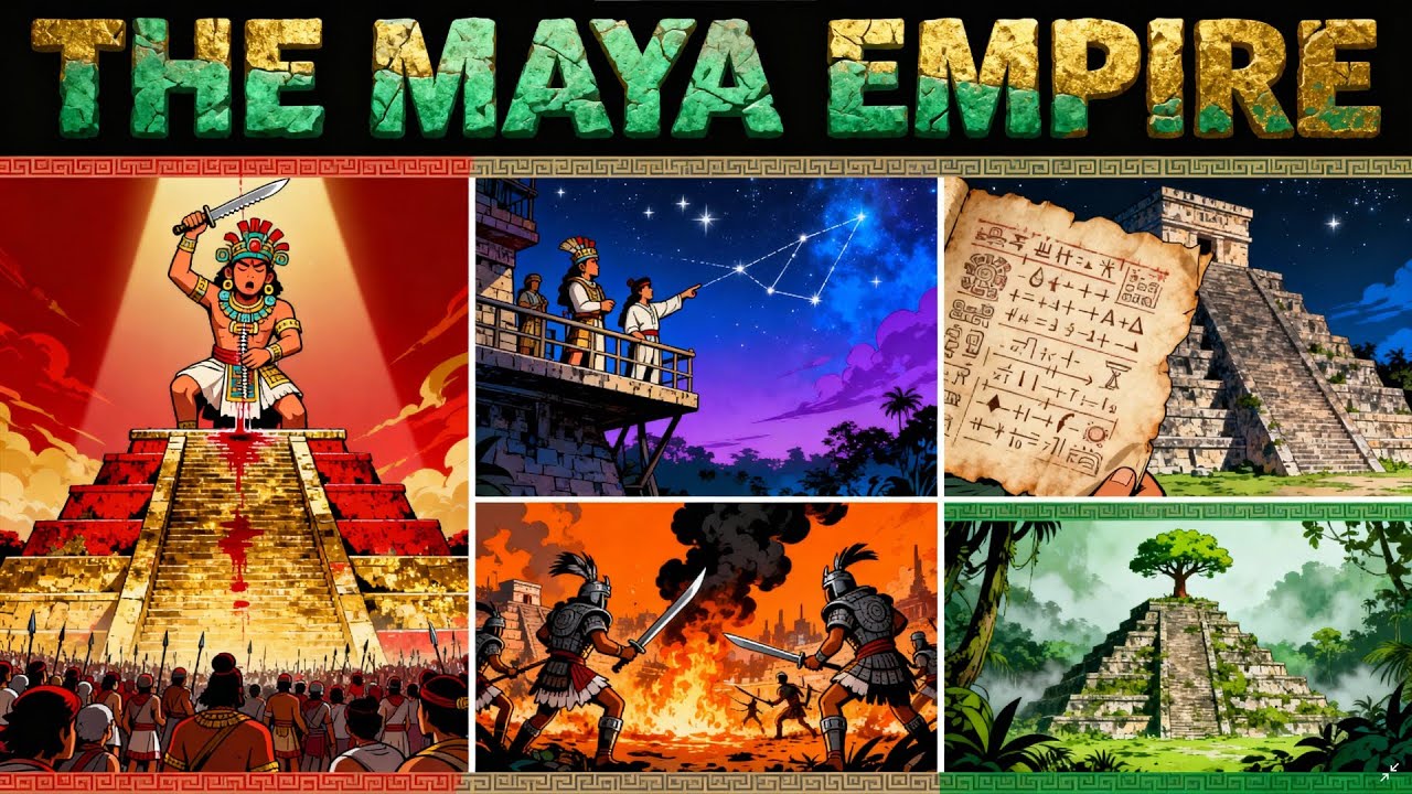 The Maya Empire: Blood Sacrifices, Lost Cities, and the Truth Behind ...